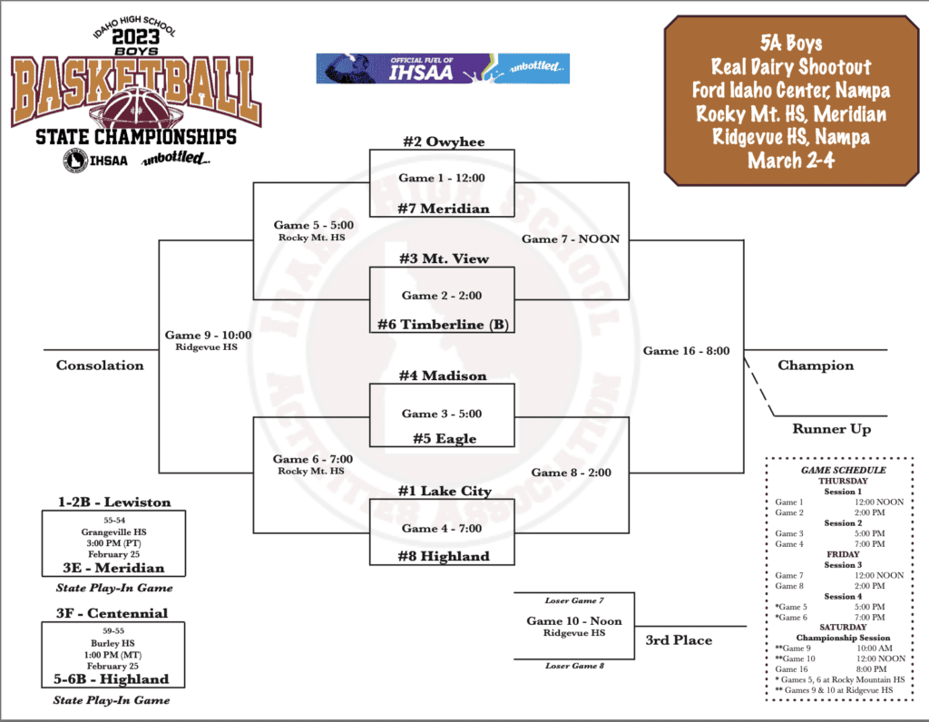 Boys Basketball State Schedule and Student Section Themes – Bobcat Beat